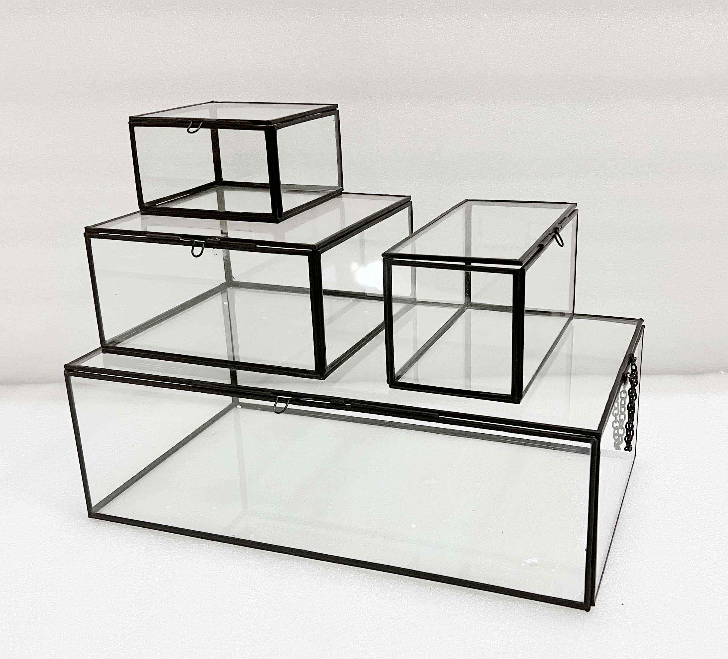 Amara Glass Keepsake Storage Boxes